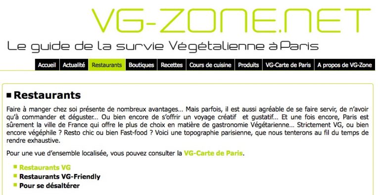 Comment trouver des restaurants végétariens et vegan